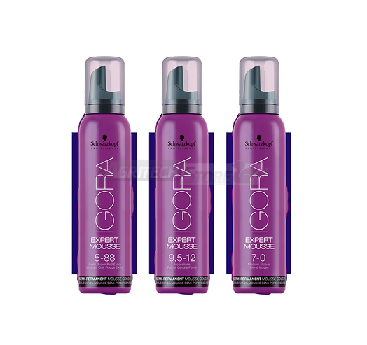Schwarzkopf Igora Expert Mousse - Mousse colorata e nutriente