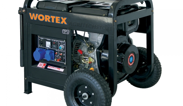 Generatore elettrico Diesel Wortex HW 5500 Kw 4,8 | Monofase