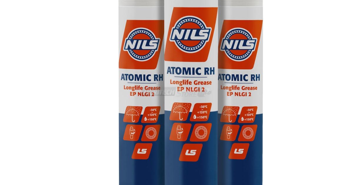 ATOMIC RH-LS Nils Grasso lubrificante Cartuccia Avvitabile da 400 gr. X ...