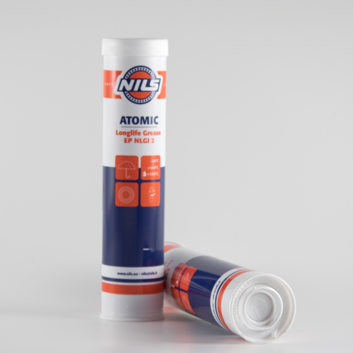 ATOMIC EP NLGI 2 Nils Grasso lubrificante Cartuccia 400 gr.
