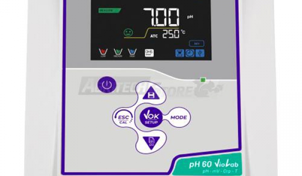 pH 60 VioLab pHmetro da banco con elettrodo 201T DHS